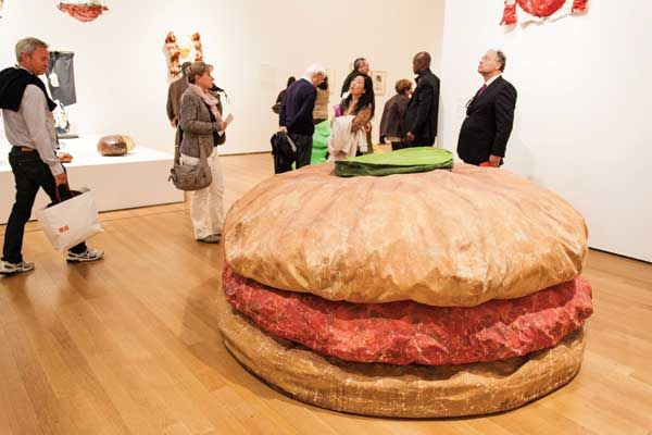 Claes Oldenburg Two Cheeseburgers With Everything
