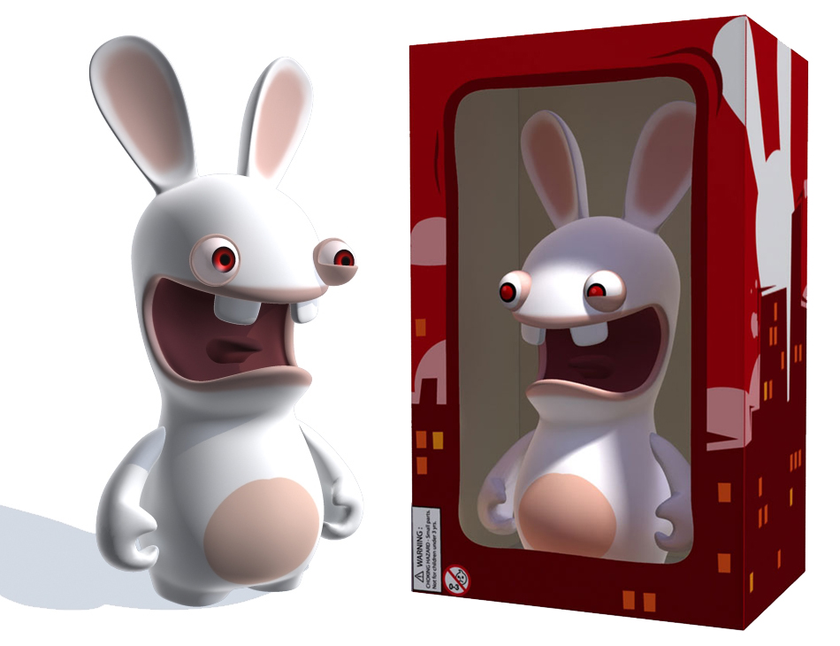Acero y Magia: Figura Oficial Rayman Raving Rabbids
