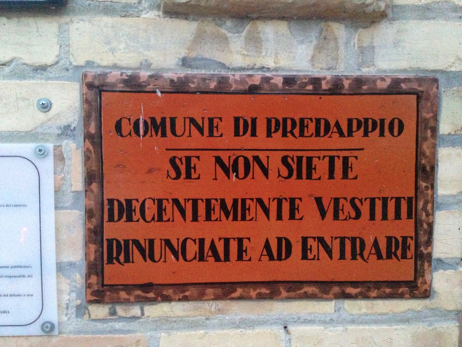 Tomba di Mussolini a Predappio Forli