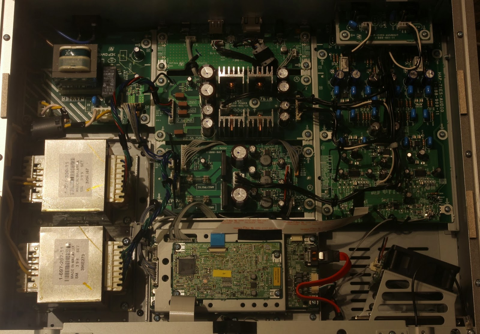 マルチチャネルDAC製作記: SONY HAP-Z1ES のDACはカスタムチップ？ 3