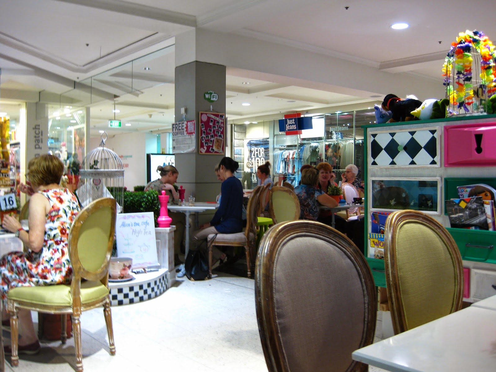 High Tea at Alice's Tea Cafe, Chatswood, Sydney