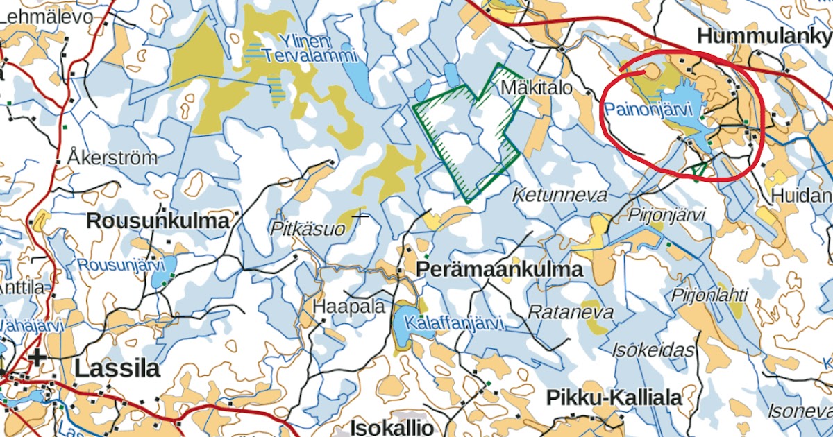 Katvealue: Pomarkun ja Noormarkun järvihirviöt