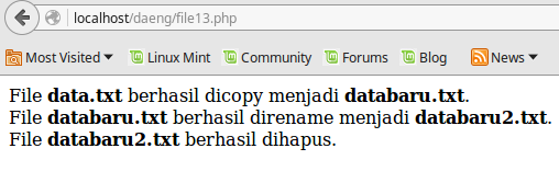 File dan Directory pada php | Daeng Manis (RPL)