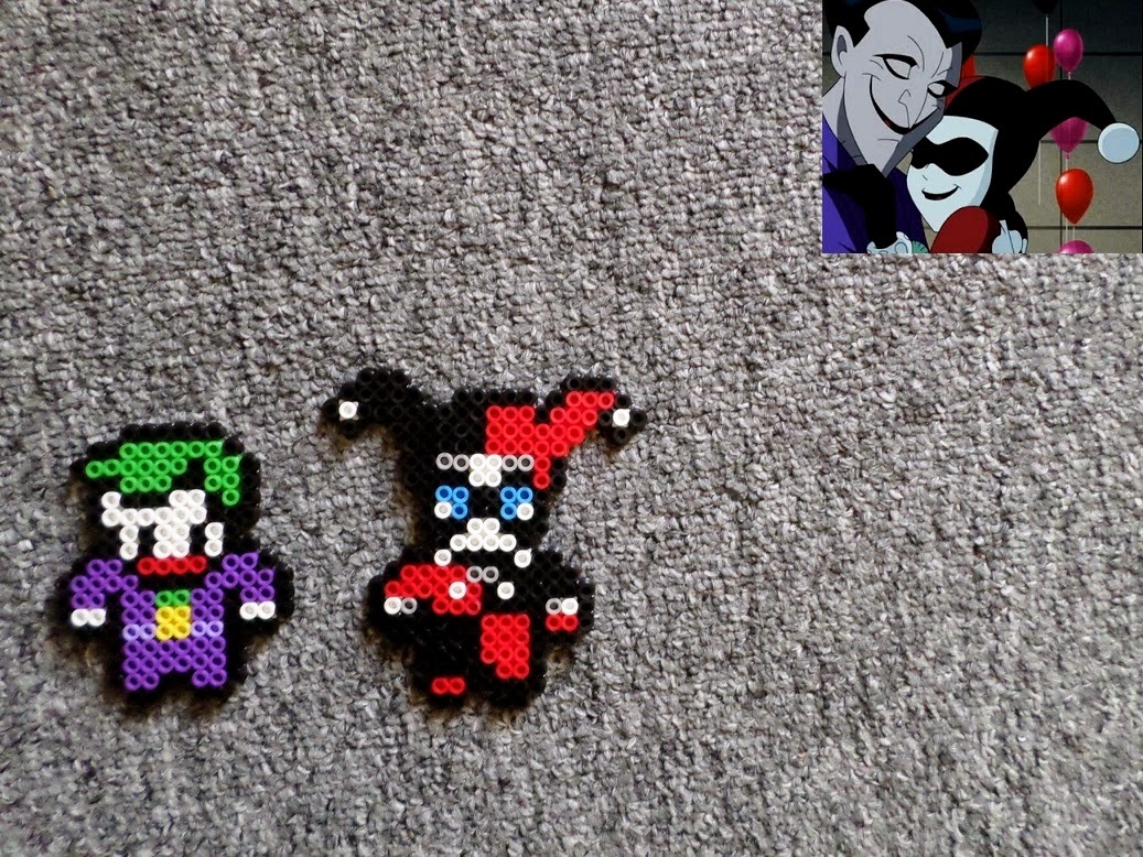 Long Black Fingers : More Random Perler Bead Designs (plus Mario Mushroom)