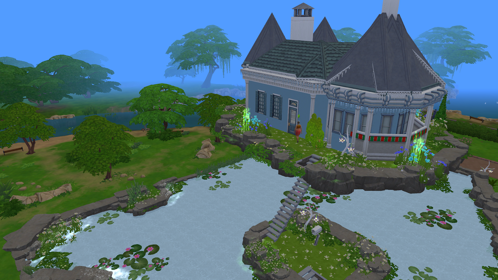 Sims 4 Time Lord Challenge: The Fantastic Flying Dream Home of the Fae