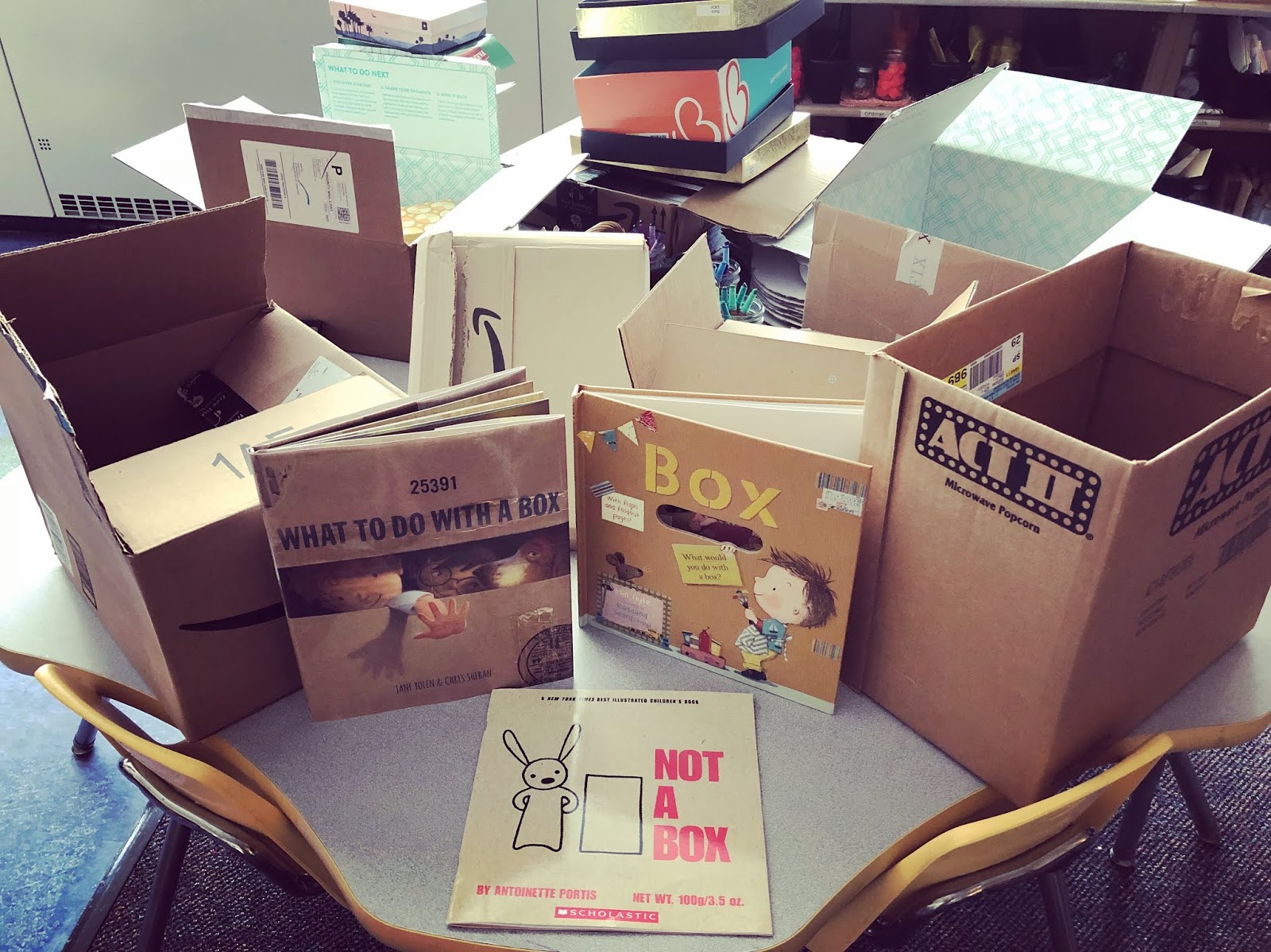 Inquiring Minds: Mrs. Myers' Kindergarten: The Box Projects