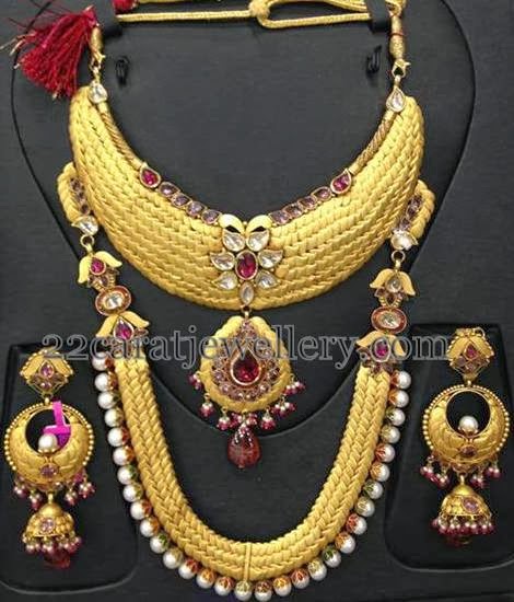 Fancy Choker Long Chain - Jewellery Designs
