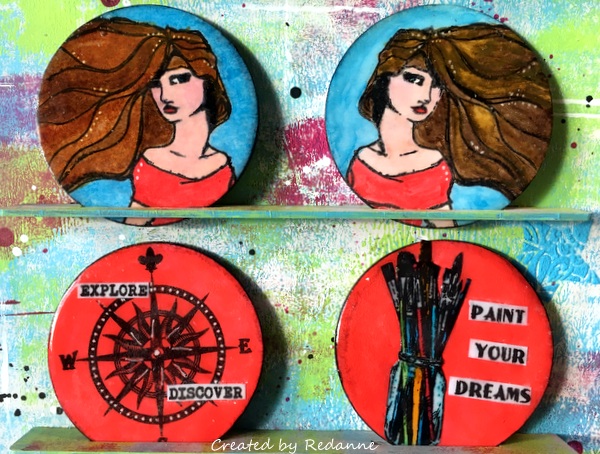 Coins, Coins and a Holder by Anne Redfern - That's Crafty!