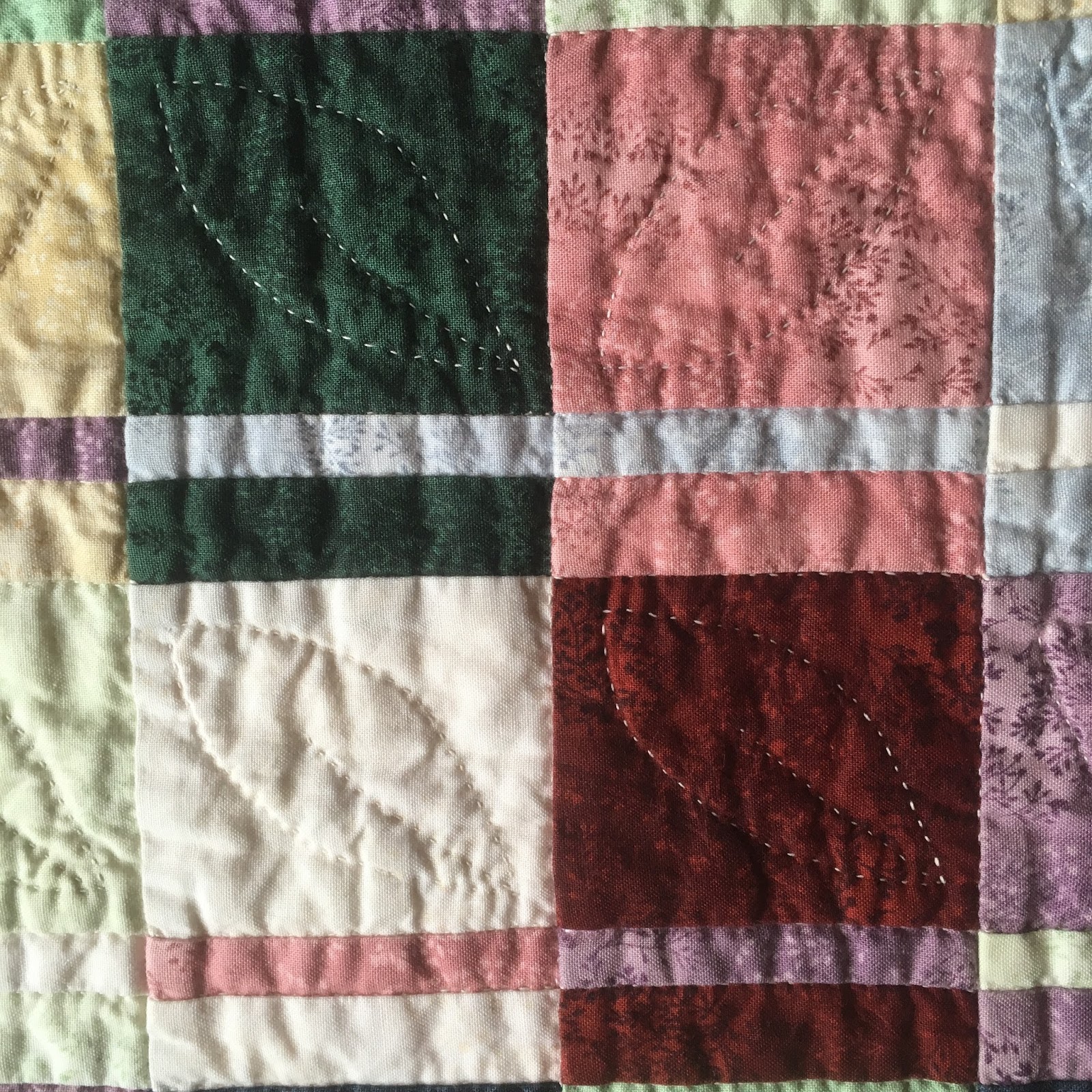 Quilts from the Little House: TBT Quilt Edition: Ottoman quilt