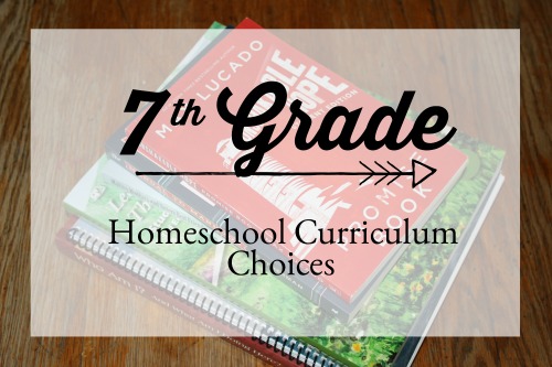 The Unlikely Homeschool: 7th Grade Curriculum Choices for 2018-2019
