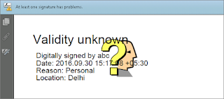 How to set Green Tick and Question marks in Signed PDF using iTextSharp ...