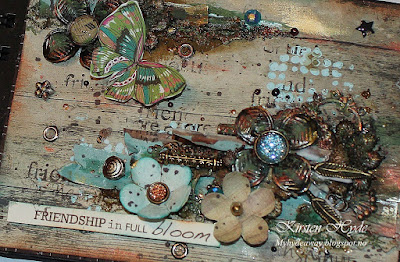 My Craft and Garden Tales: Mixed media mini album class
