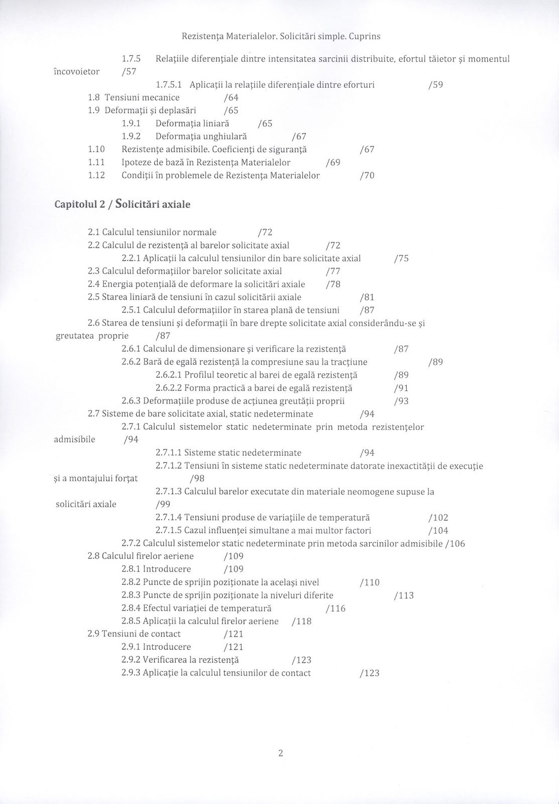 Botean Adrian-Ioan: Rezistenta materialelor. Solicitari simple