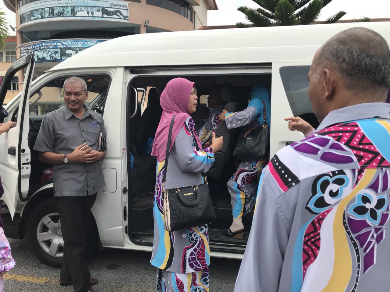 BLOG RASMI SMK BBST: LAWATAN PENANDA ARASAN DARI SMK BALUNG, TAWAU, SABAH