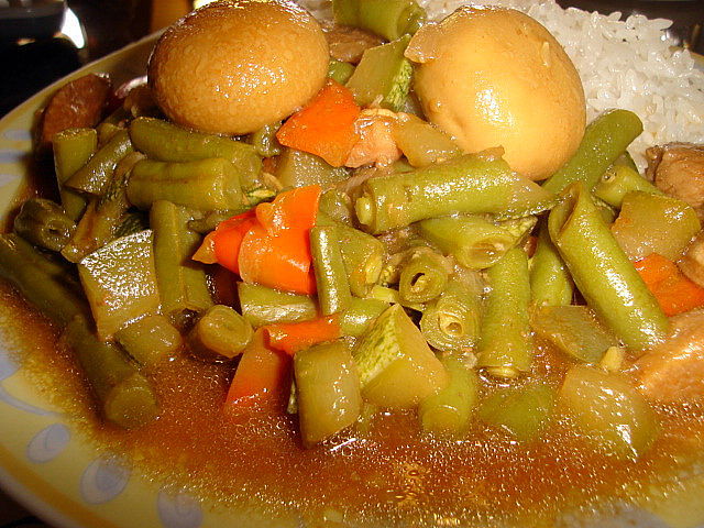 Vainitas guisadas ~ Recetas de vegetales y mas