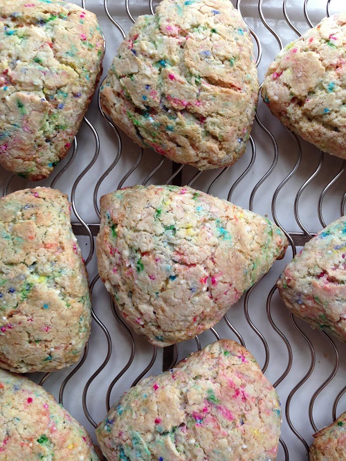 Food Pusher: Cake Mix Scones