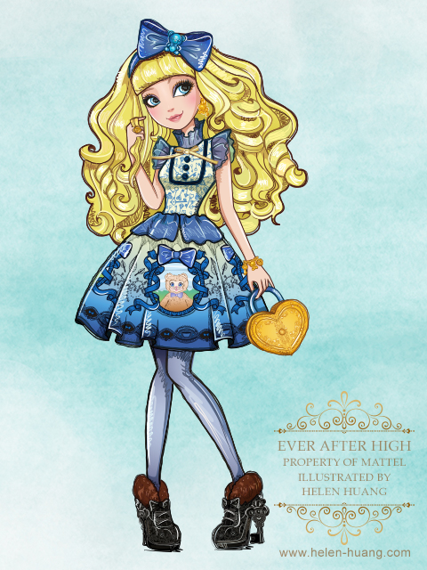 CQcat Exclusive: Ever After High Character Illustrations