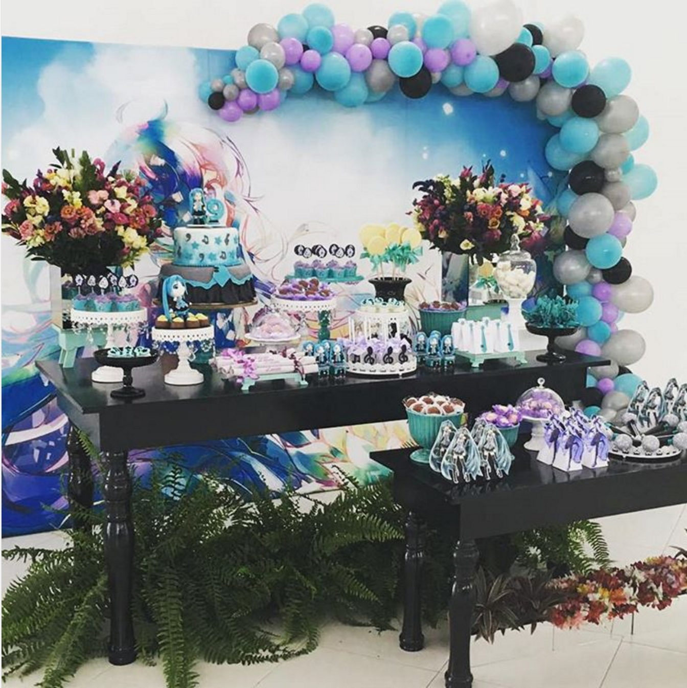 Ideas para una Fiesta temática Hatsune Miku Vocaloid