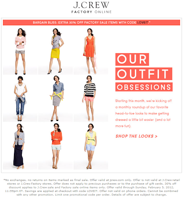 J.Crew Aficionada: J.Crew Factory gets a Makeover {plus 30% off sale items}