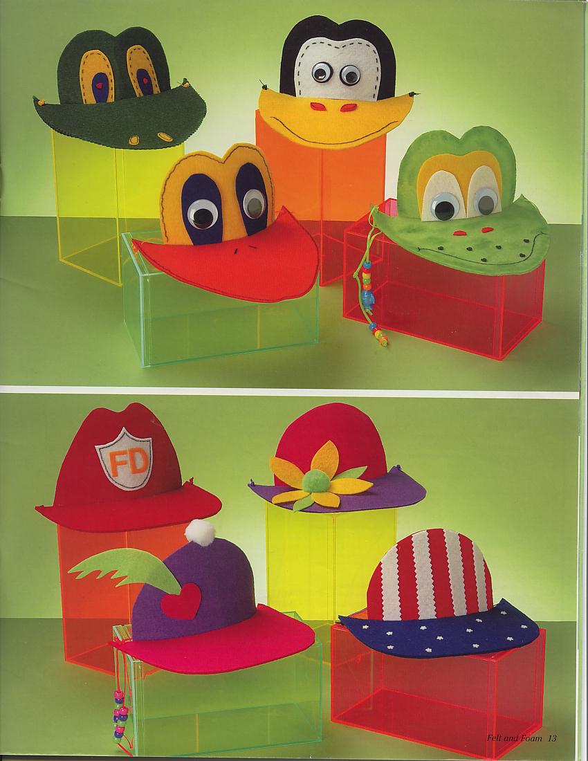 Moldes para Todo: ** Viseras de Animalitos y más