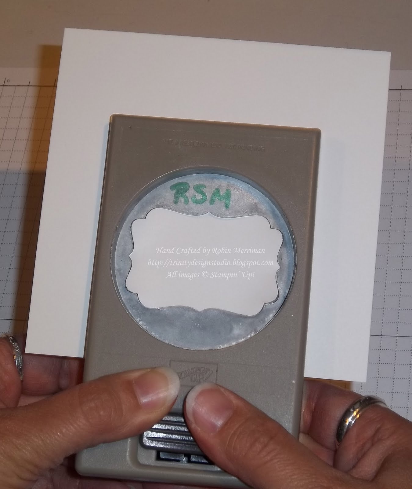 Trinity Designs: Punch Frame Tutorial