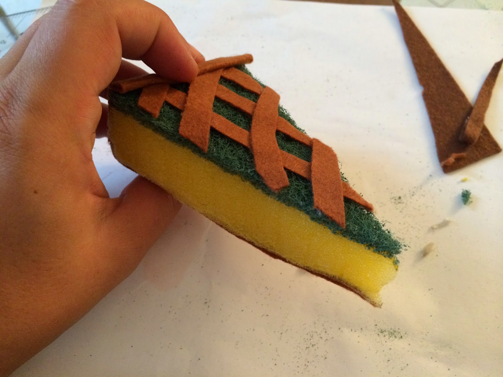 amàbito: cibo per gioco: le torte di spugna - tutorial