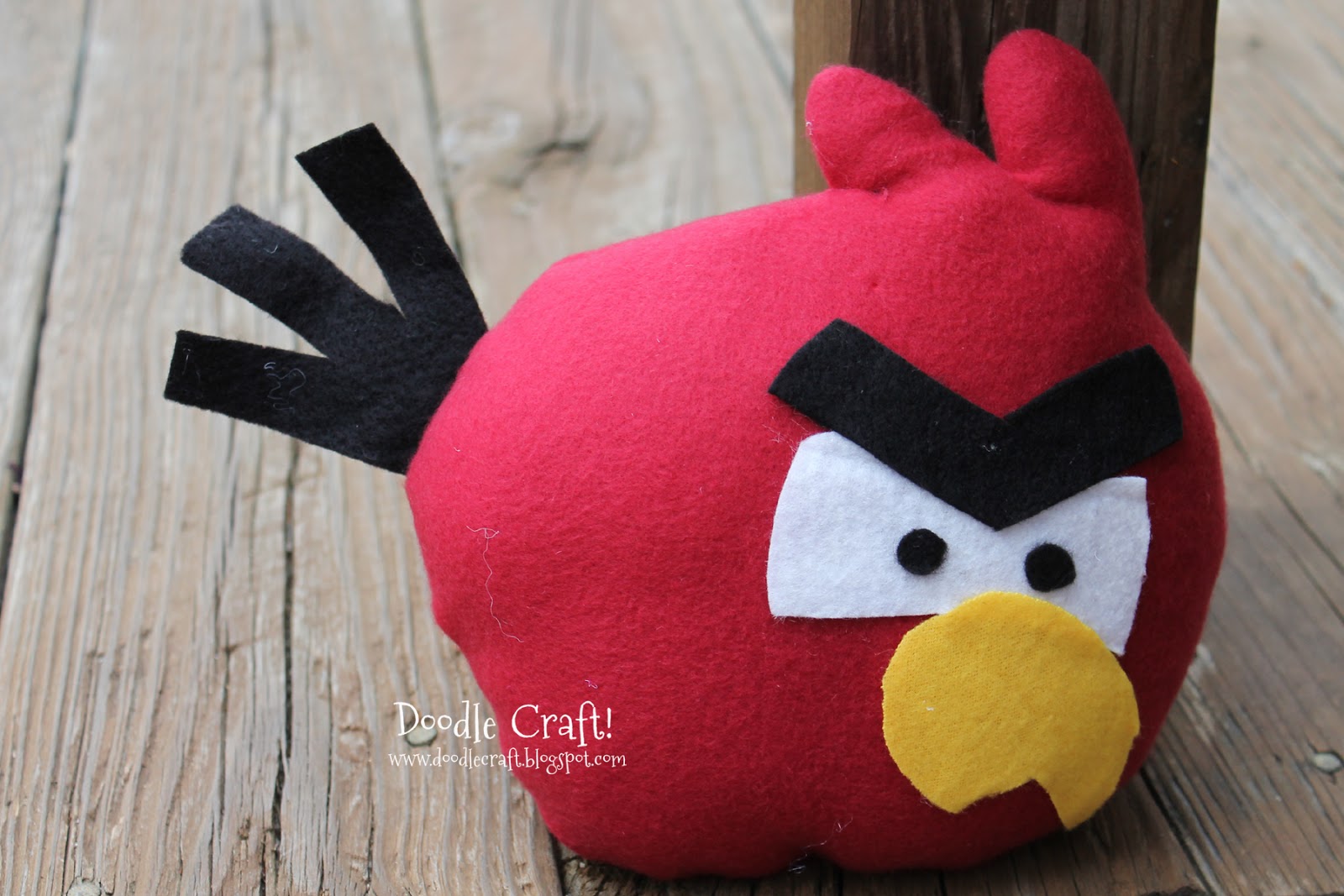 DIY Angry Bird Plushies!