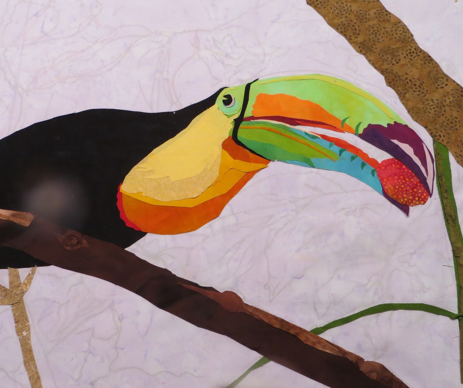 Melinda's Cutting Garden: Ice-Dyed Fruit Loop