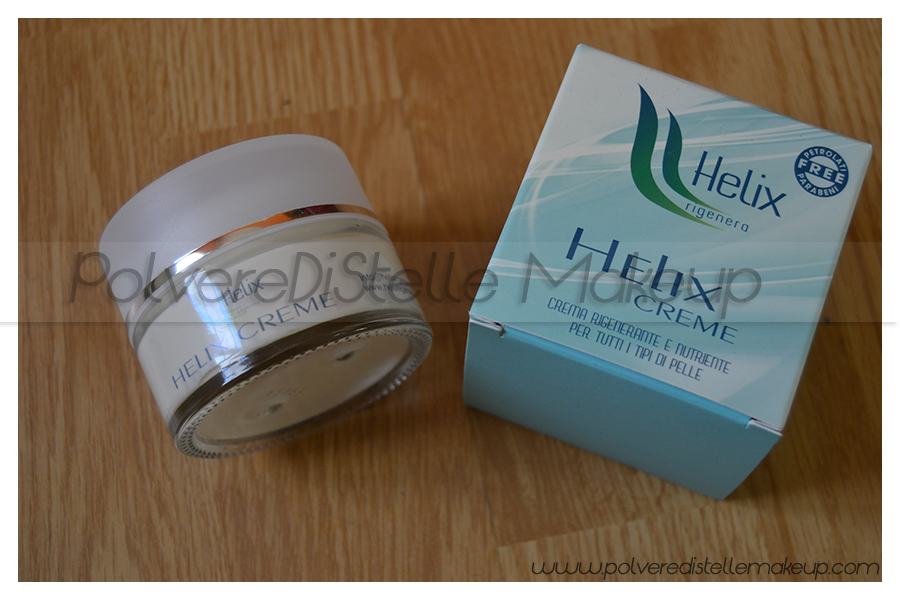 PREVIEW: Creme Viso - HELIX Rigenera - PolvereDiStelle MakeUp