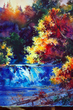 Roldan's Room: Watercolor Artists: Tom Lynch and Lora Zombie