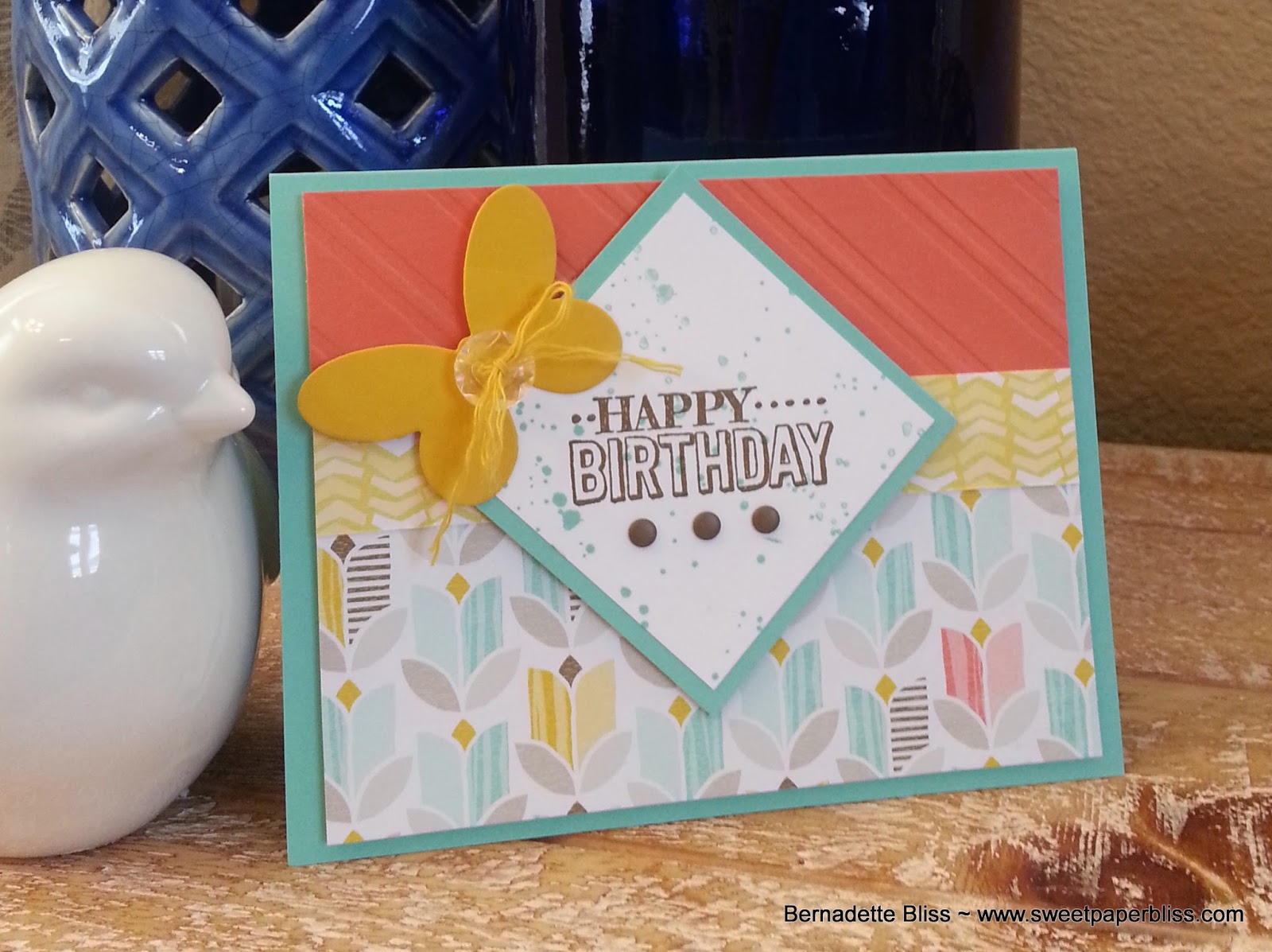 Sweet Paperbliss.....: Happy Birthday / MOJO#389