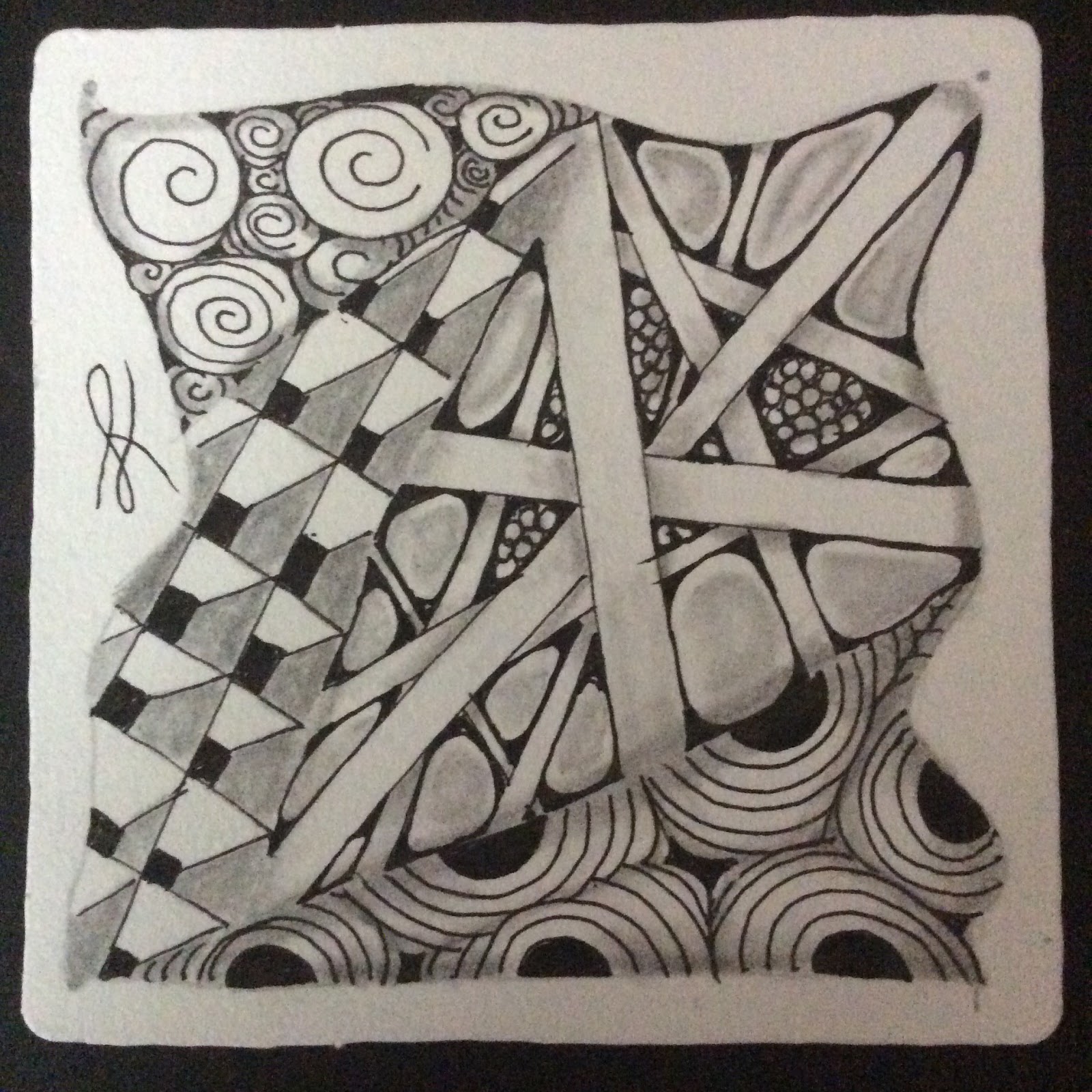 In Karen's Case: Zentangle Basic