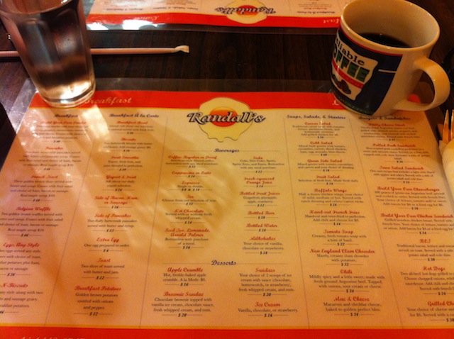 The Gill Family: Eat At Randall's!