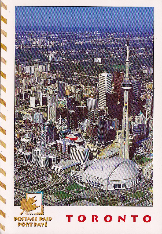 Postcard A La Carte: Canada - CN Tower, Toronto - 553m