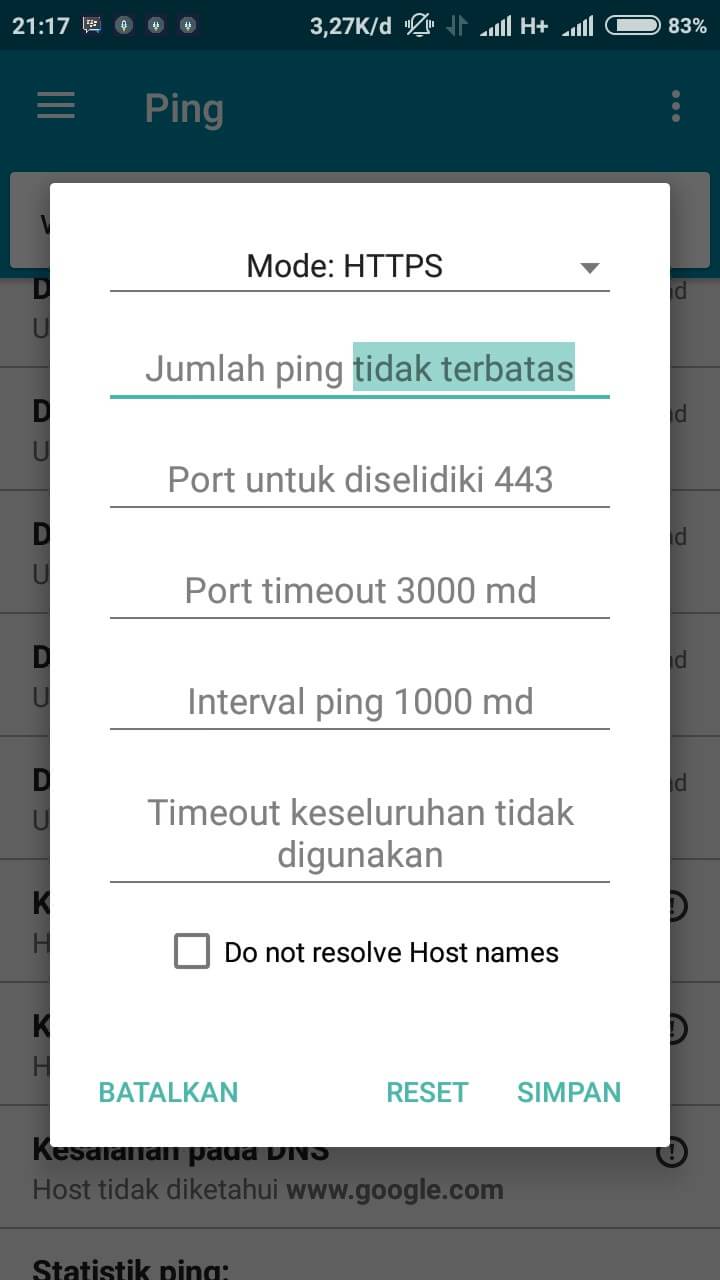 Ping Tools Pro::Cara mengatasi VPN yang bengong