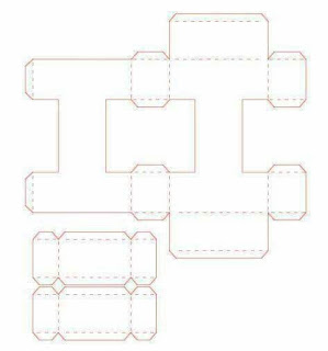 Molde de letras 3d - Ver e Fazer