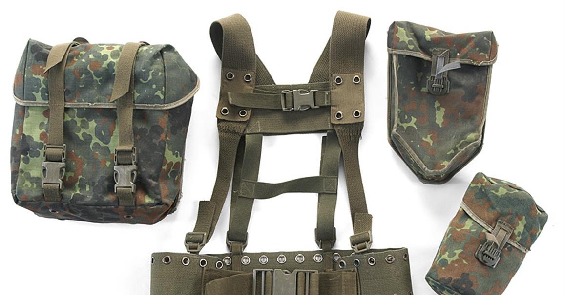 Webbingbabel: German Army Combat Carrying System - BW Koppeltragesystem