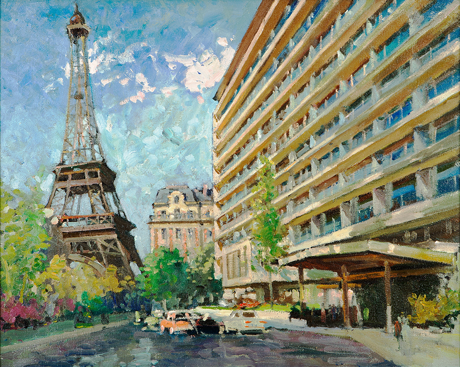 Constantin Kluge | Parisian street scenes | Tutt'Art@ | Pittura ...