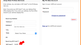 Po Box Address Example - Box Choices