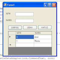 Membuat DataGridView Sederhana Pada Visual Basic