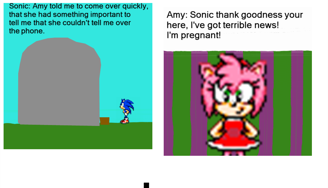 Pregnant Amy Rose Sonic Boom Aurora