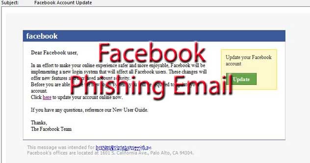 Facebook Introduces New Email Address to Phishing Scam ~ SKS Technologies
