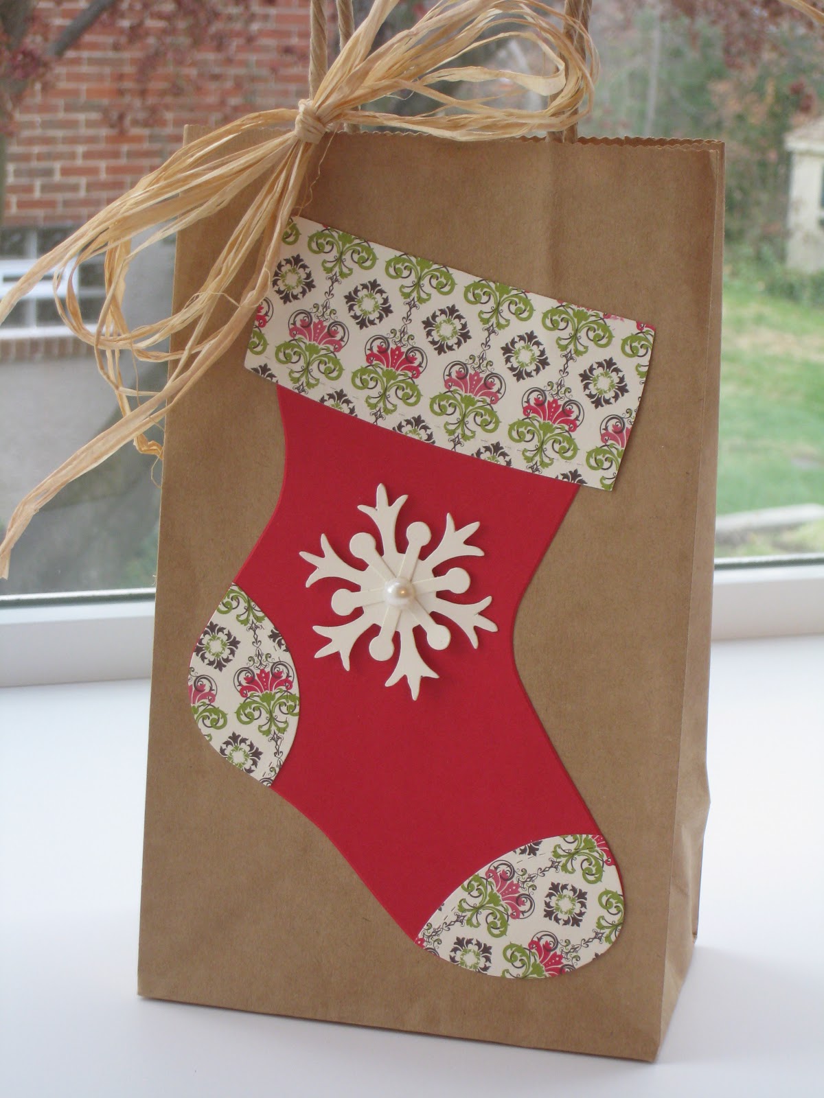 Stampin' All Night: Stocking Gift Bag