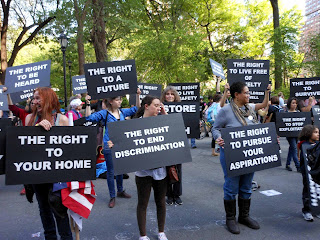 Quotidian New York: De-Colonize Turtle Island, May Day, NYC