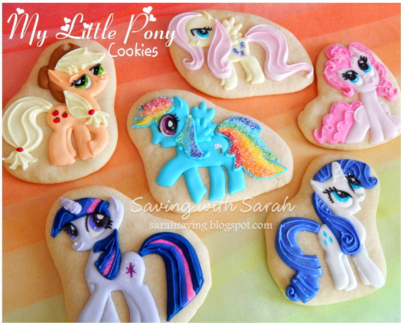 Sweet Treats by Sarah: More My Little Pony Cookies