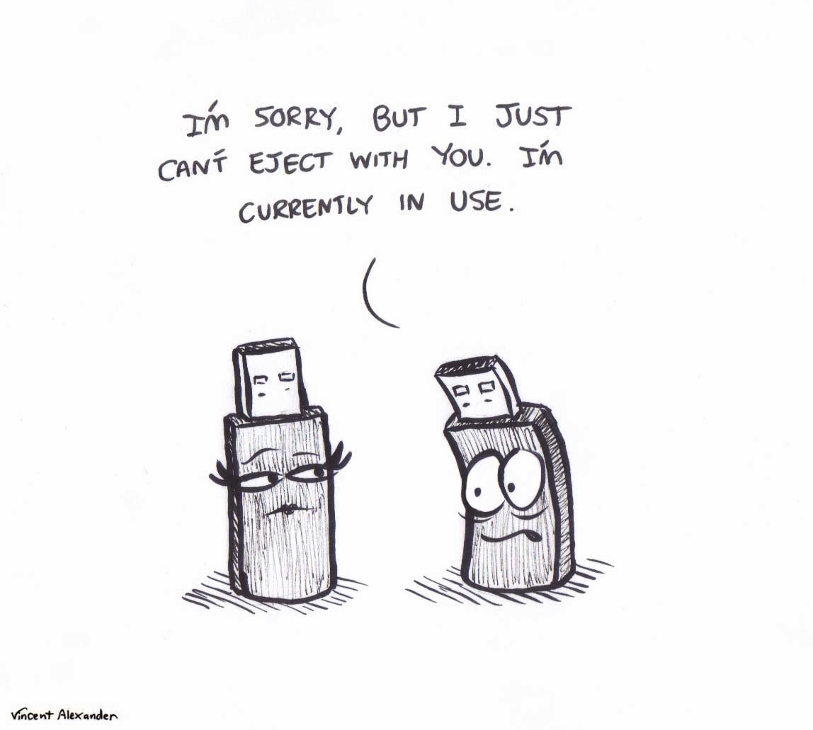 Vincent Alexander Cartoons: USB