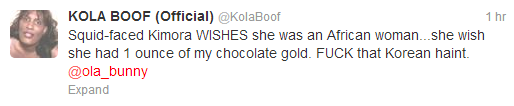 Welcome to NikkyNaz Blog : KOLA BOOF ATTACKS KIMORA LEE SIMMONS AGAIN