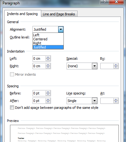 12 Cara Mengelola Paragraf di MS Word - Fajar TI