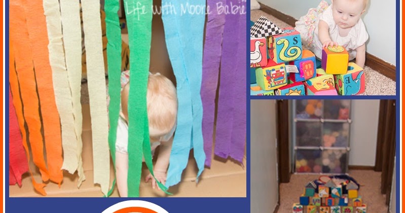 How to Build a Gross Motor Indoor Baby Obstacle Course - Life with ...