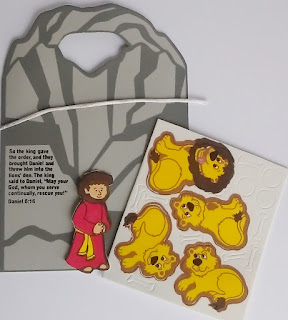 Petersham Bible Book & Tract Depot: Daniel Cast to the Lions' Den Craft Kit